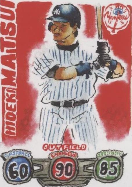2022 Topps Spotlight 70 II By Andy Friedman - Hideki Matsui #14 2009 ...
