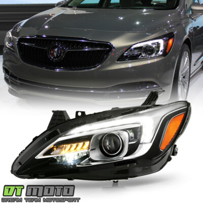 2017-2019 Buick LaCrosse HID/Xenon w/AFS LED DRL Projector Headlight ...