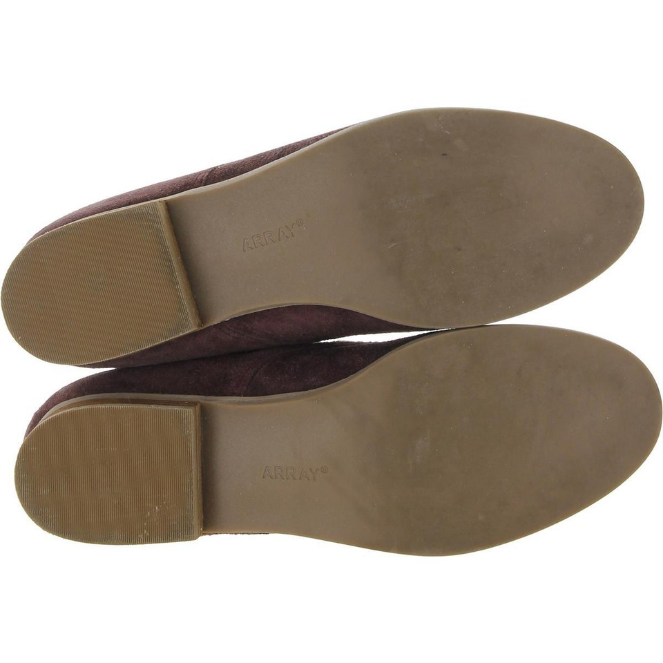 Array Womens Canyon Purple Suede Ankle Boots Shoes 11 Medium (B,M) BHFO ...