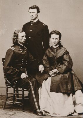 Custer with Brother and Wife Family Portrait - Western USA Recent Print ...