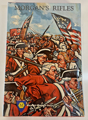 MORGAN's RIFLES Game American Revolution Battle of Cowpens Game Mayfair ...