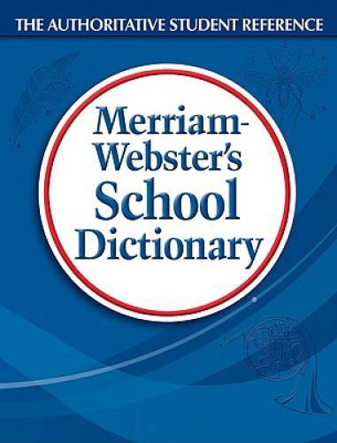Merriam-Websters School Dictionary - Hardcover By Merriam-Webster ...