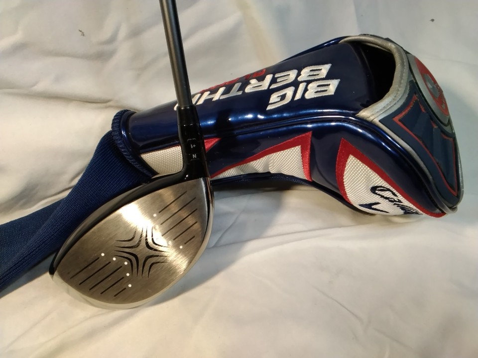 Callaway Big Bertha 9* Alpha Driver, Hazardous Silver, 50 g , 6.0 Stiff ...