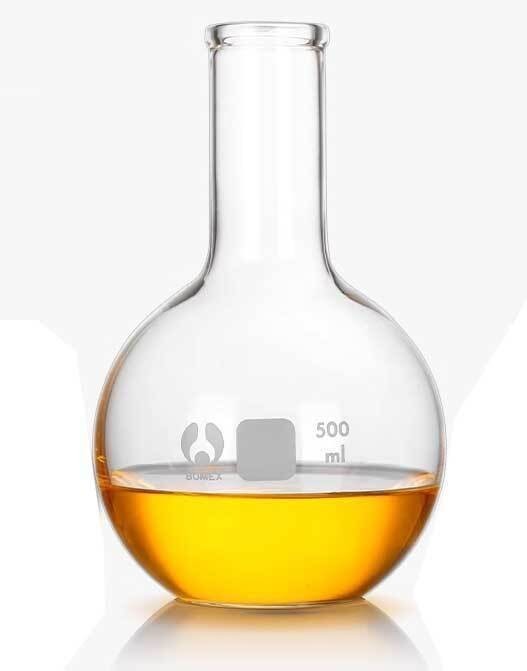 Transparent Glass Flask 50ml-5000ml High Temp Resistant Lab ...