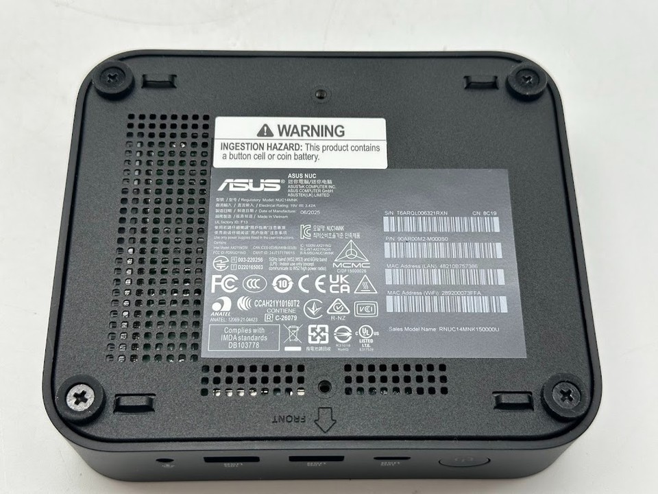 ASUS NUC 14 Essential Barebone Kit Mini PC with Intel Processor N150 | eBay