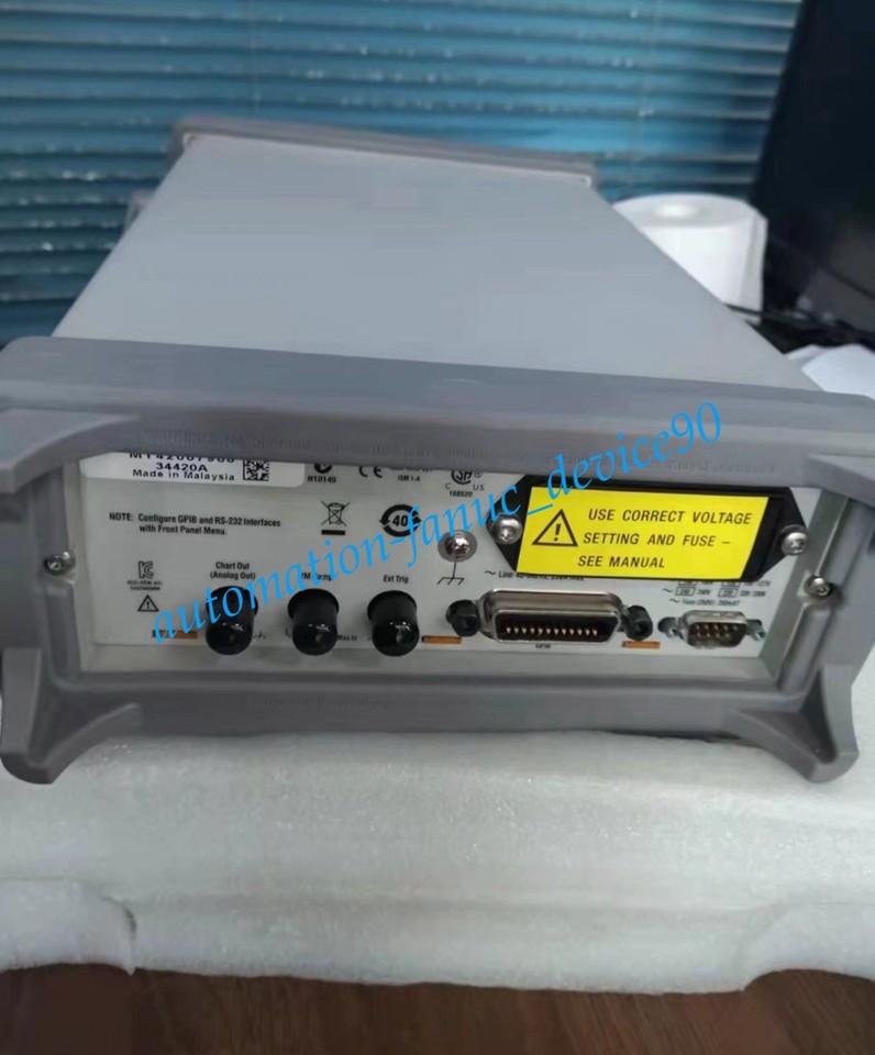 KEYSIGHT 34420A Dight Nano Volt/Micro Ohm Meter Fast shipping#DHL or ...