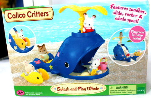 Calico Critters Splash and Play Whale NRFB Slide Playground fits Kelly ...