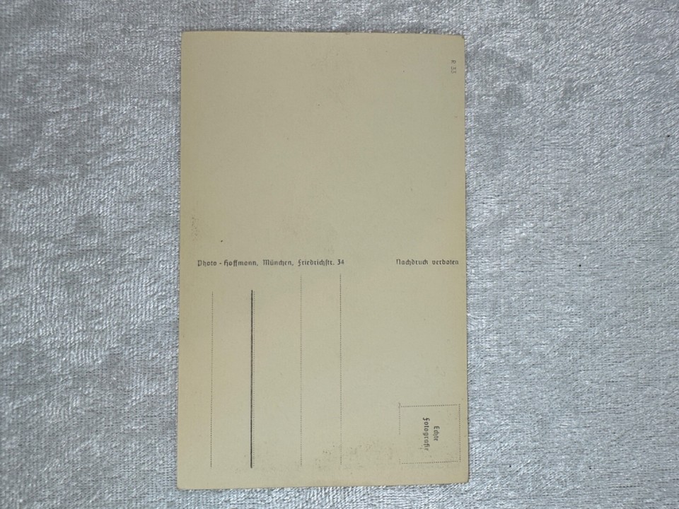 ORIGINAL HOFFMANN POSTCARDS OF LUFTWAFFE ACES "LEUTNANT HANS STRELOW ...
