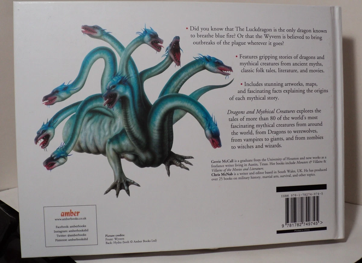 Mythical Monsters Book Chris Mcnab