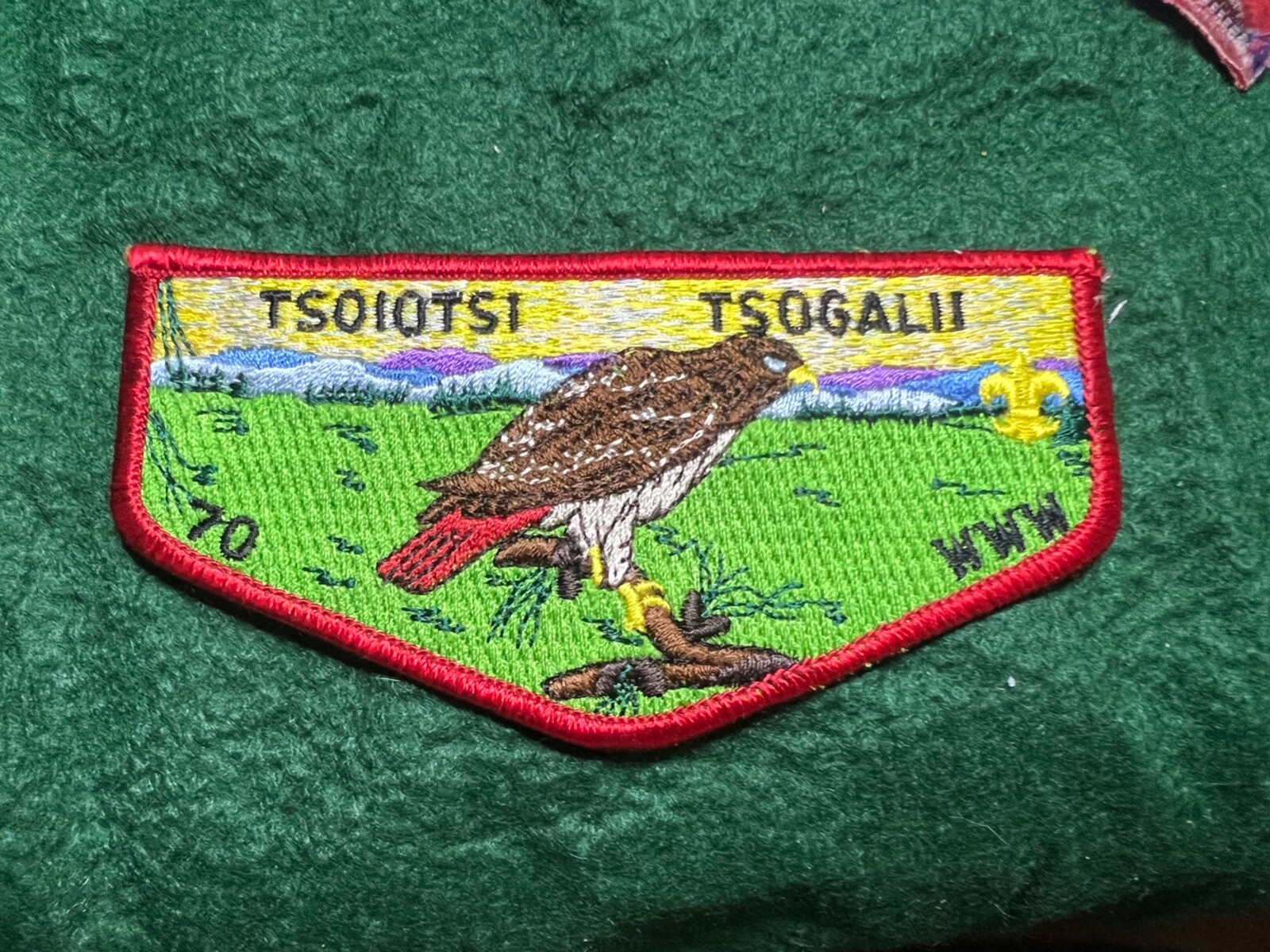 Tsoiotsi Tsogalii Lodge 70 Flap Old North State Council NC | eBay