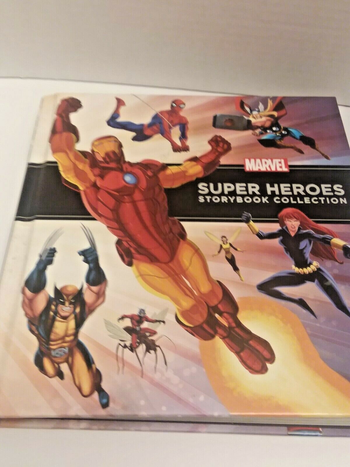 Marvel Super Heroes Storybook Collection Hardcover NICE BIG Book! | eBay