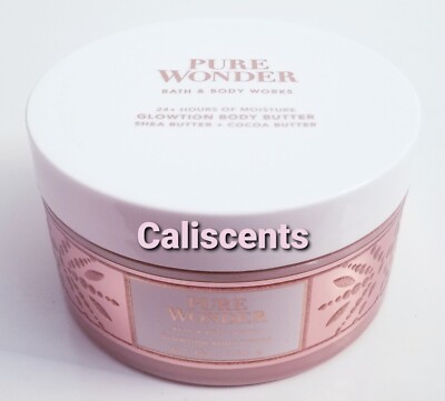 Bath & Body Works PURE WONDER Glowtion Body Butter 24 HR Moisture New ...