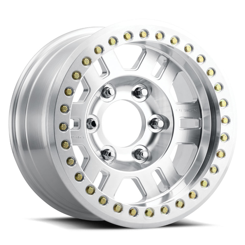 Vision Off-Road 17x9.5 Wheel Silver 398 Competition Manx 8x6.5 -18mm ...