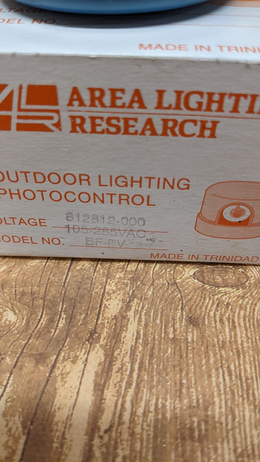 Area Lighting Research BF-PV Outdoor Lighting Photocontrol 105-285 V ...