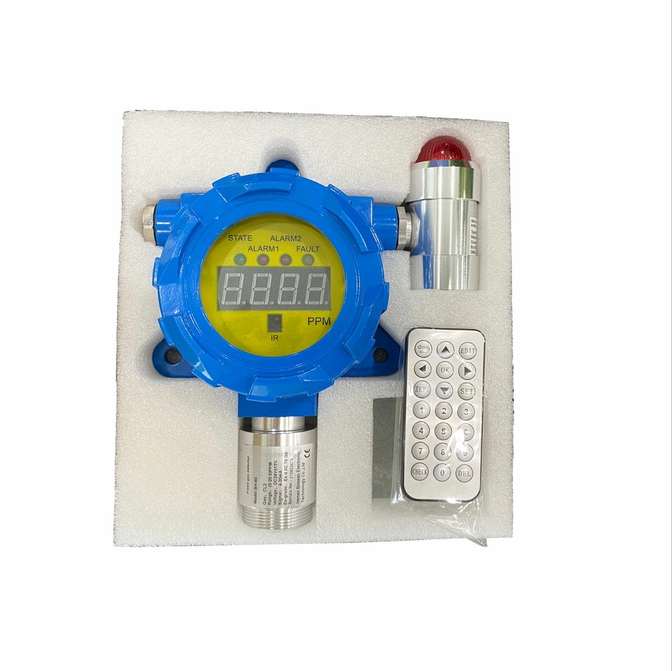 C2H4O Gas Detector Ethylene Oxide Monitor Fixed Gas Leak Detector with ...