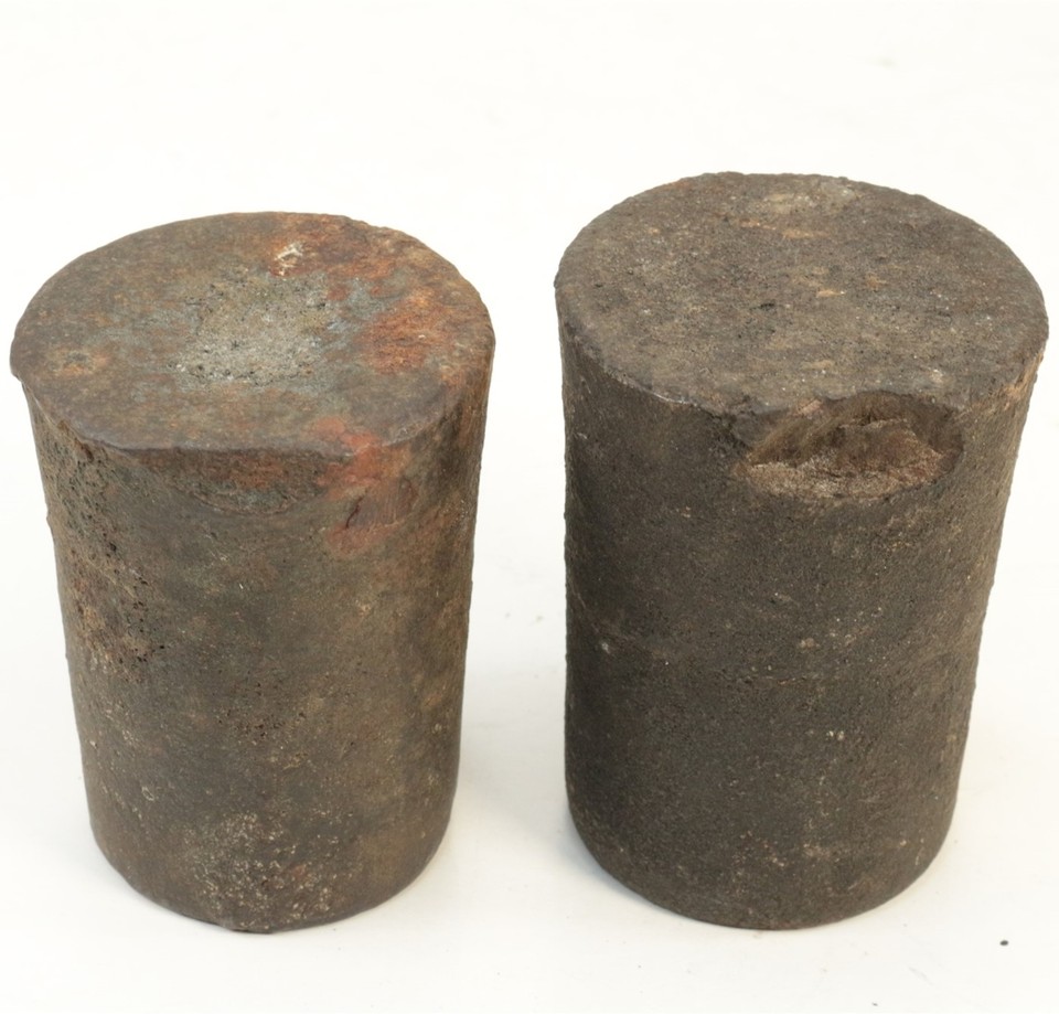 American 30 Hour Clock Weights Set of Two 2lb 10oz and 2lb 5oz ...