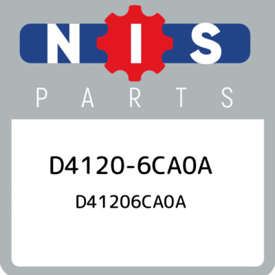 D4120-6CA0A Nissan D41206ca0a D41206CA0A, New Genuine OEM Part | eBay
