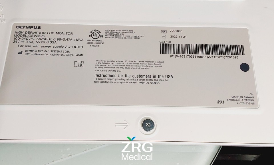 Olympus OEV262H 26-inch High-Definition LCD Monitor | eBay