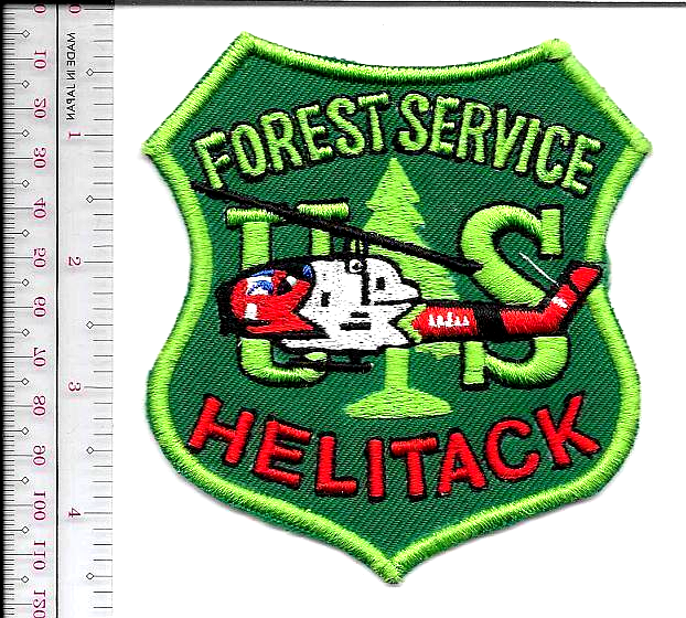 Air Attack Helitack USFS US Forest Service Helicopter Fire Fighters NO ...