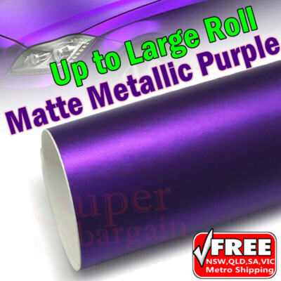 Matte Metallic Purple Car Vinyl Wrap Car Vinyl Sticker Decals Vinyl ...