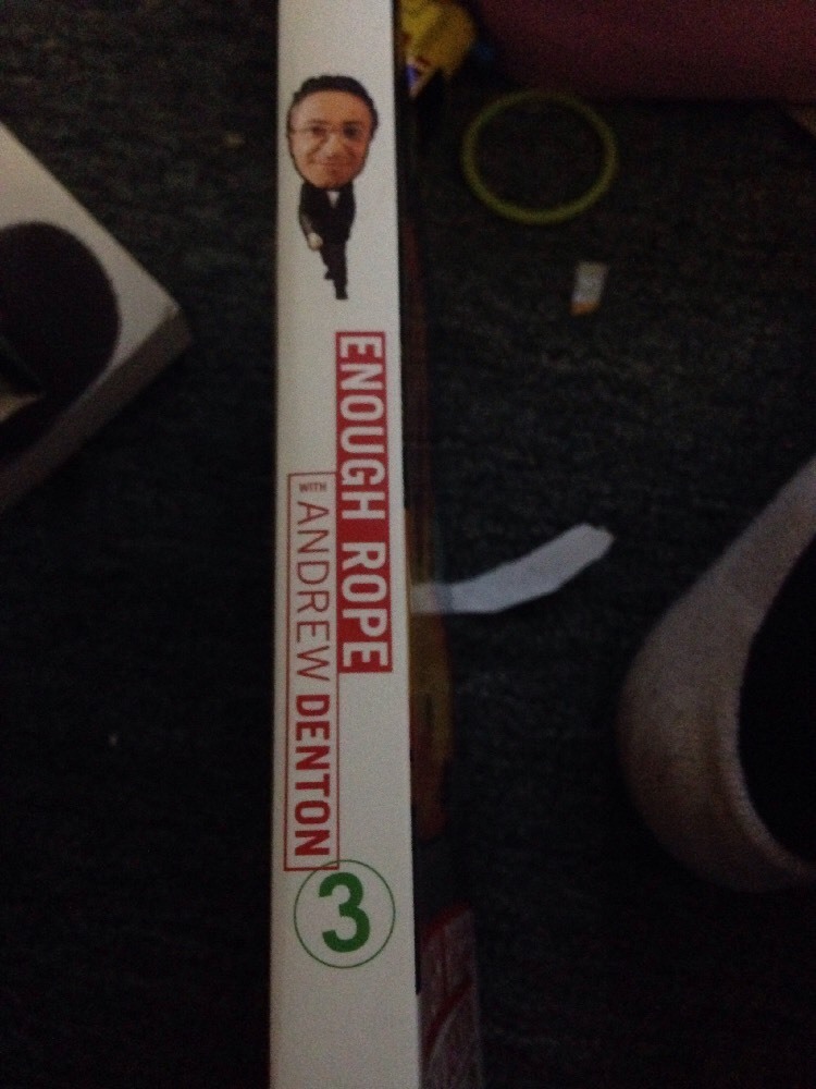 Enough Rope #3 With Andrew Denton. Freepost (bk28 | eBay