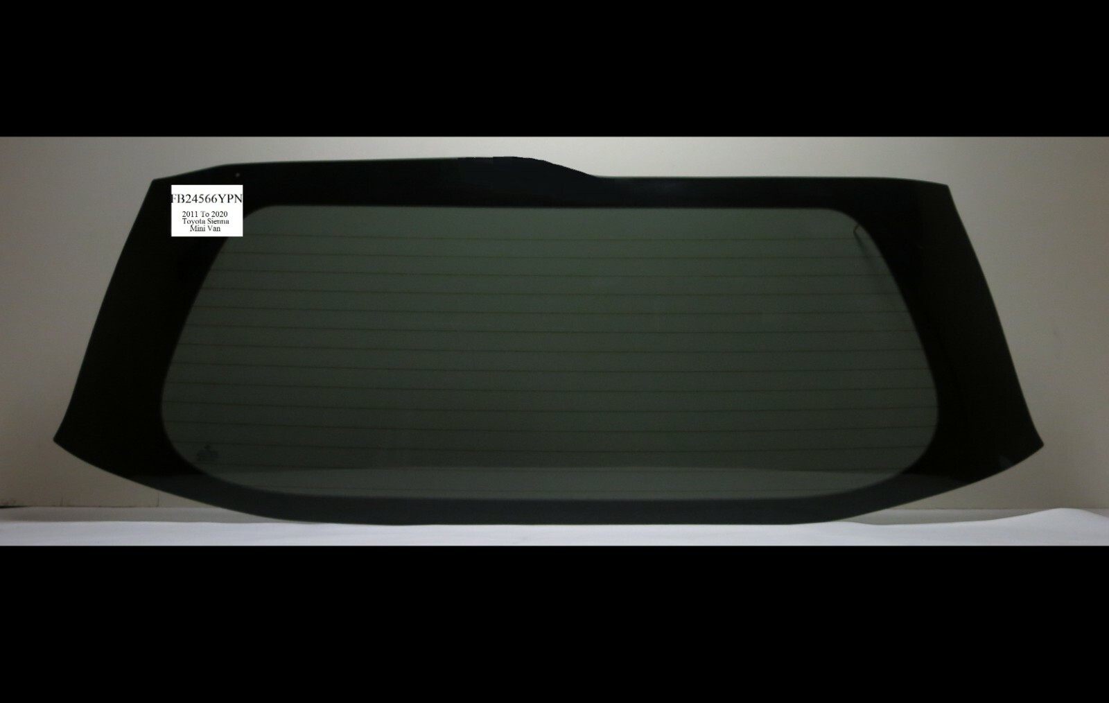 Fits 2011-2020 Toyota Sienna Mini Van Rear Back Glass Dark Tinted ...
