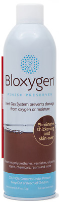 Bloxygen Inert Gas Preservation System. Finish skin over? We prevent it ...