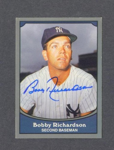 Bobby Richardson signed New York Yankees 1990 Pacific baseball card | eBay
