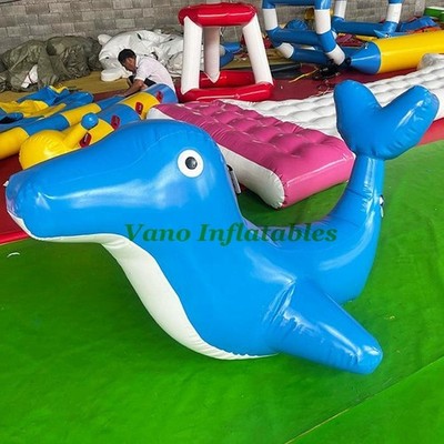 Vano Commercial Inflatable Otter Pool Float Water Riding Toy 6ft x 4ft ...