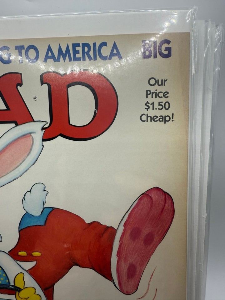MAD Magazine January 1989 No. 284 Roger Rabbit Coming To America Big E ...