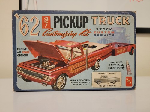 *Rare / Vintage* Original AMT '62 Chevy Apache Pickup (Empty) Box | eBay