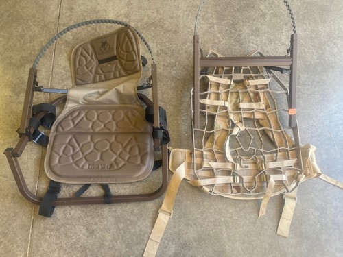 Lone Wolf Sit & Climb Combo II Wide Climbing Tree Stand | eBay