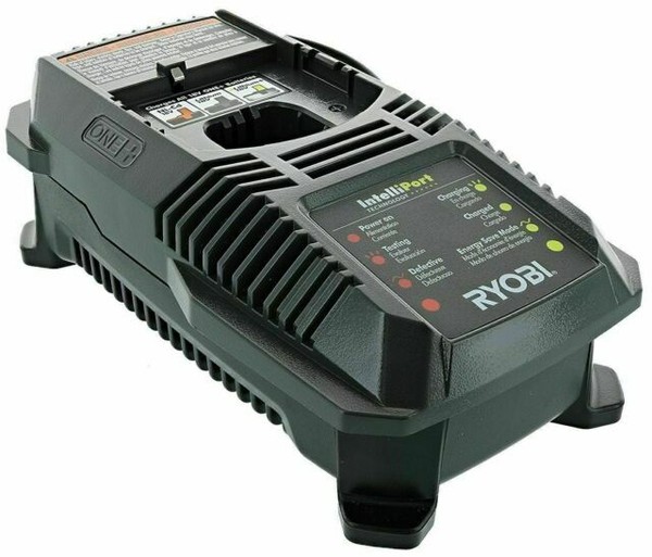 Ryobi P118 Lithium-ion/Ni-Cad ONE+ 18V IntelliPort Battery Charger for ...