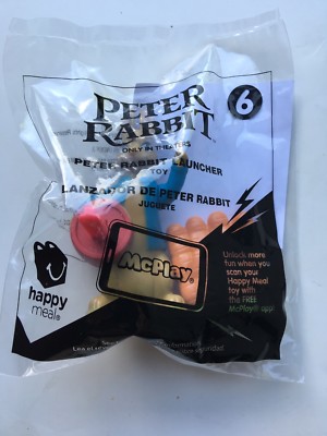 PETER RABBIT Movie Peter Rabbit Launcher McDonald's Happy Meal Toy #6 ...