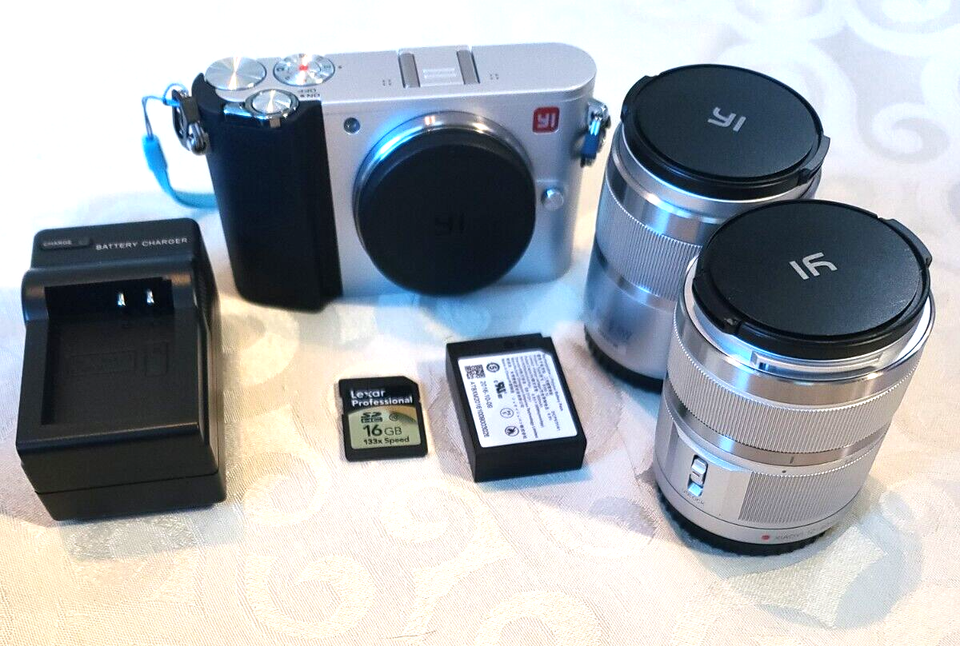 YI M1 Mirrorless m43 Digital Camera Kit with 12-40mm & 42.5mm Lenses | eBay