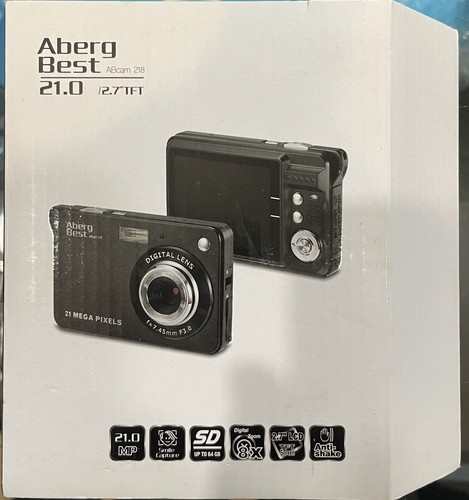 21 Mega Pixels 2.7" LCD Rechargeable HD Digital Camera Video Anti Shake ...