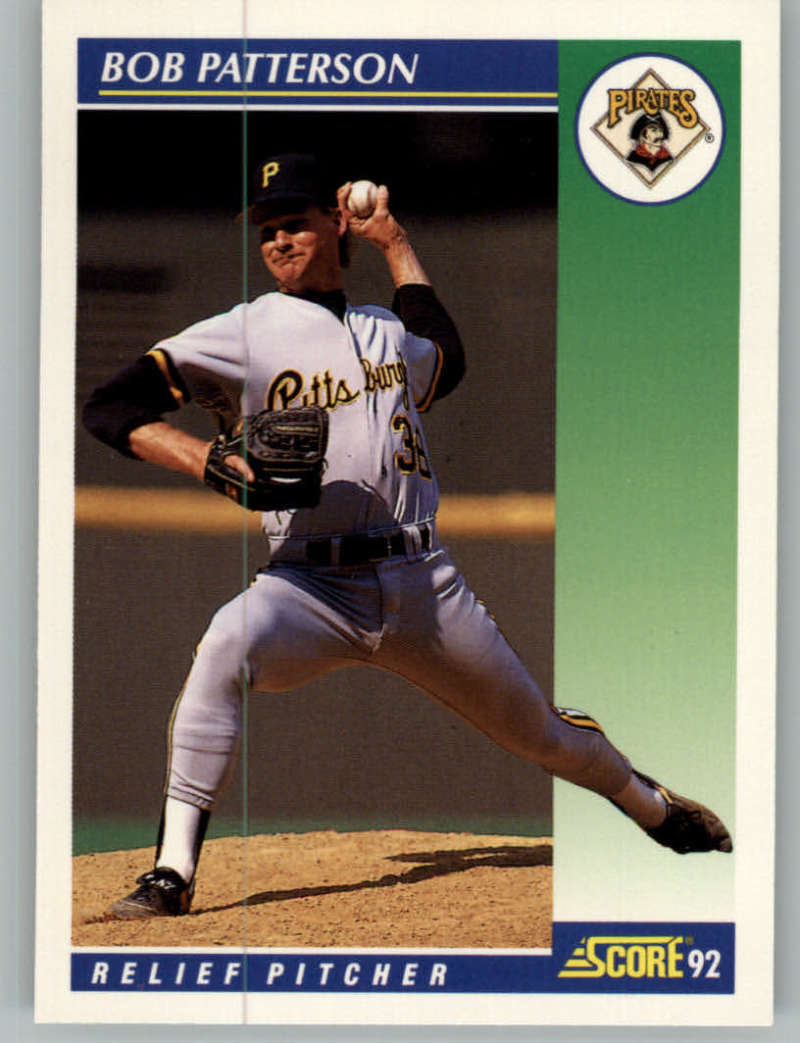 1992 Score #548 Bob Patterson NM-MT Pirates | eBay