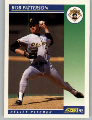 1992 Score #548 Bob Patterson NM-MT Pirates | eBay