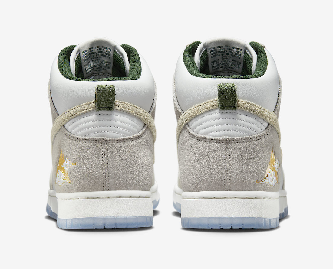 Sz 4.5-13 Nike Dunk High PRM Gold Mountain White Desert Ore FD0776-100 ...