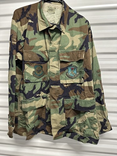 US Air Force Hot Weather Woodland Medium Reg Camouflage Coat 8415-01 ...