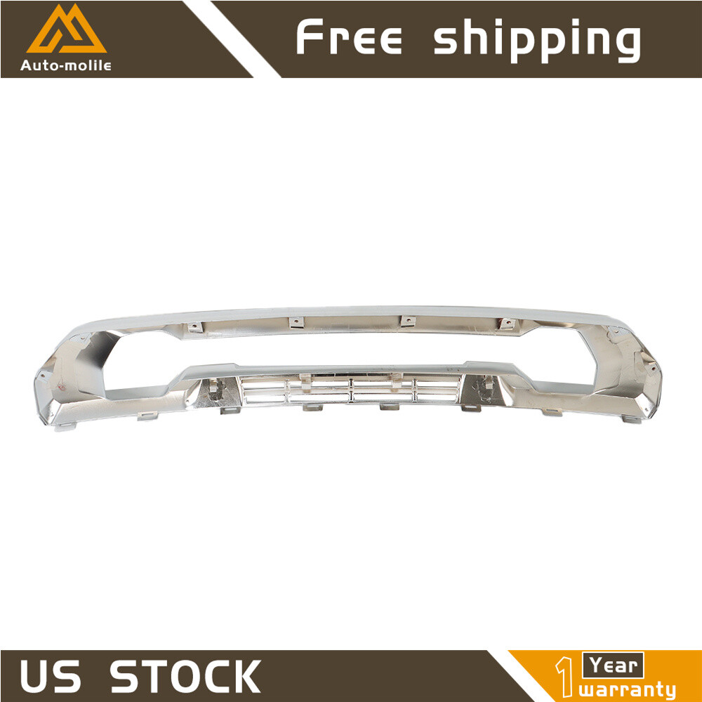 Chrome Lower Open Skid Plate Valance 84482544 For 2019-2022 GMC Sierra ...