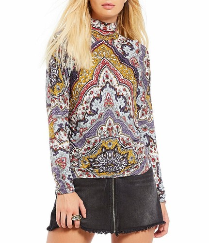 NWT Free People Chase me Top Wisteria Combo, Sz. Small FREE Shipping ...