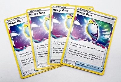 Mirage Gate 163/196 4x x4 Pokémon Card Lost Origin Playset | eBay