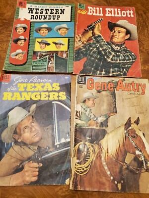 Dell Western Comic lot of 4 and Border Wolves by Joscelyn | eBay