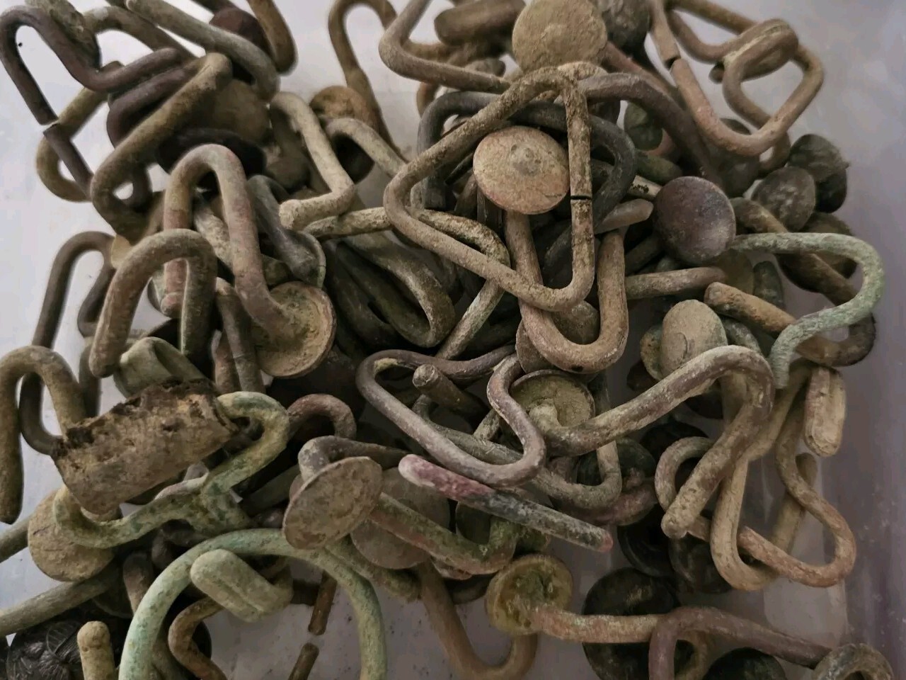 Dug Civil War Knapsack Hooks | eBay