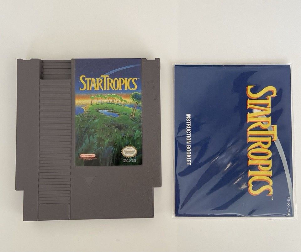 Nintendo nes games lot/ StarTropics BlasterMaster Dodgeball Tetris ...