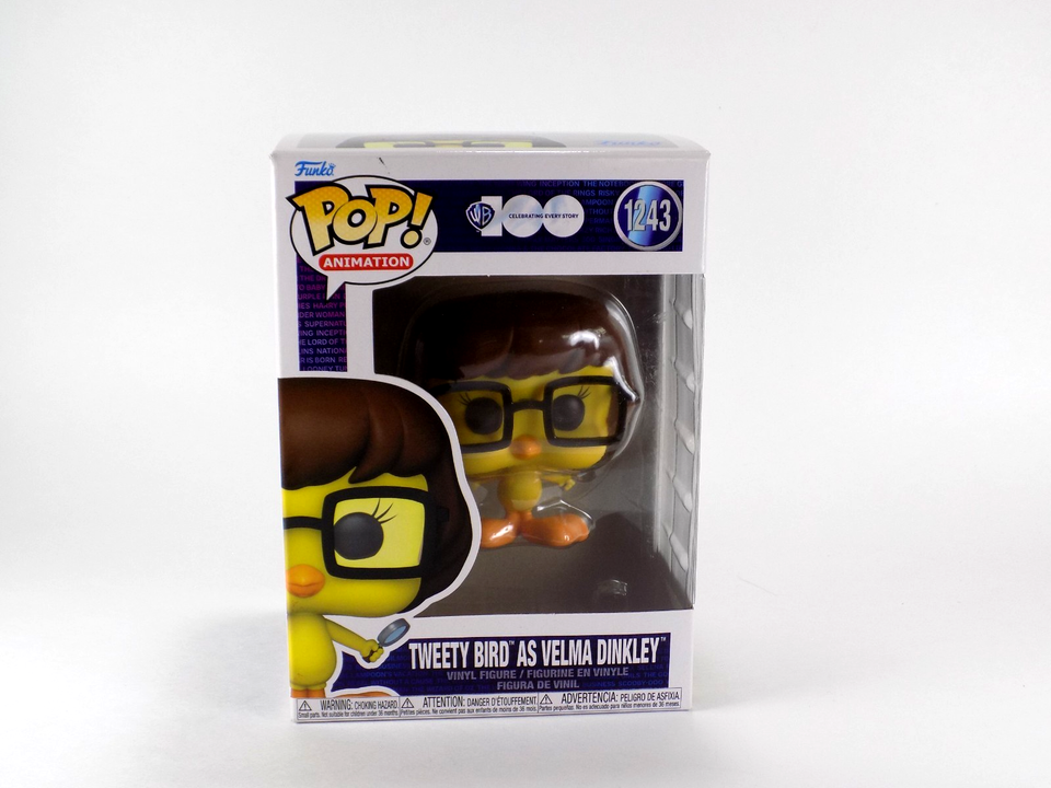 Funko Pop Tweety Bird As Velma Dinkley 1243 Vinyl Figure | eBay