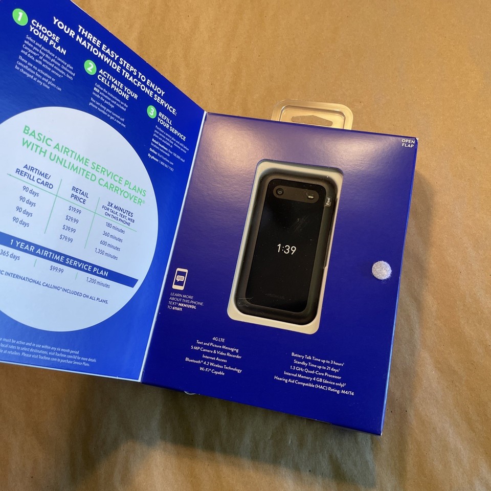 Tracfone NOKIA 2760 Flip Phone BRAND NEW $ SEALED (Locked to Tracfone ...