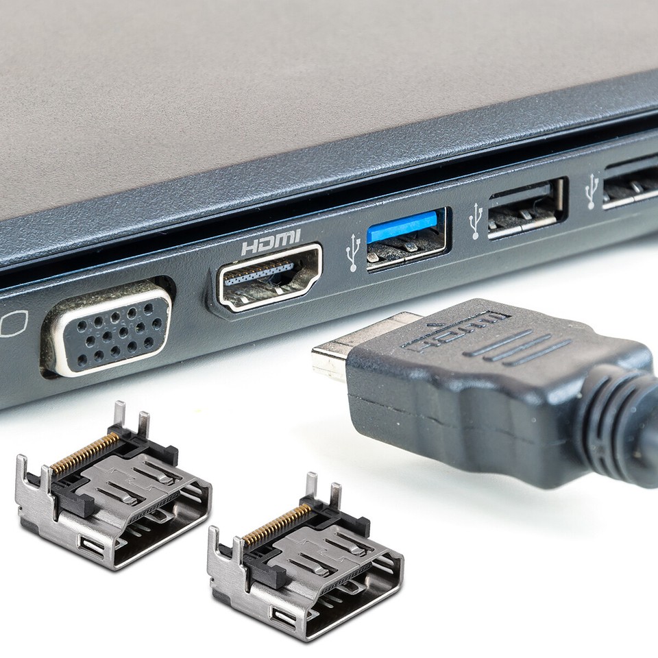 10 Packs HDMI Port Connector Socket For PS5 Sony PlayStation 5 HDMI ...