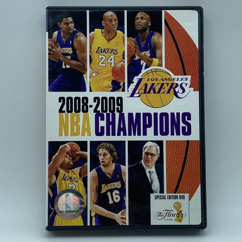 Los Angeles Lakers: 2008-2009 NBA Champions DVD Basketball Kobe Bryant ...